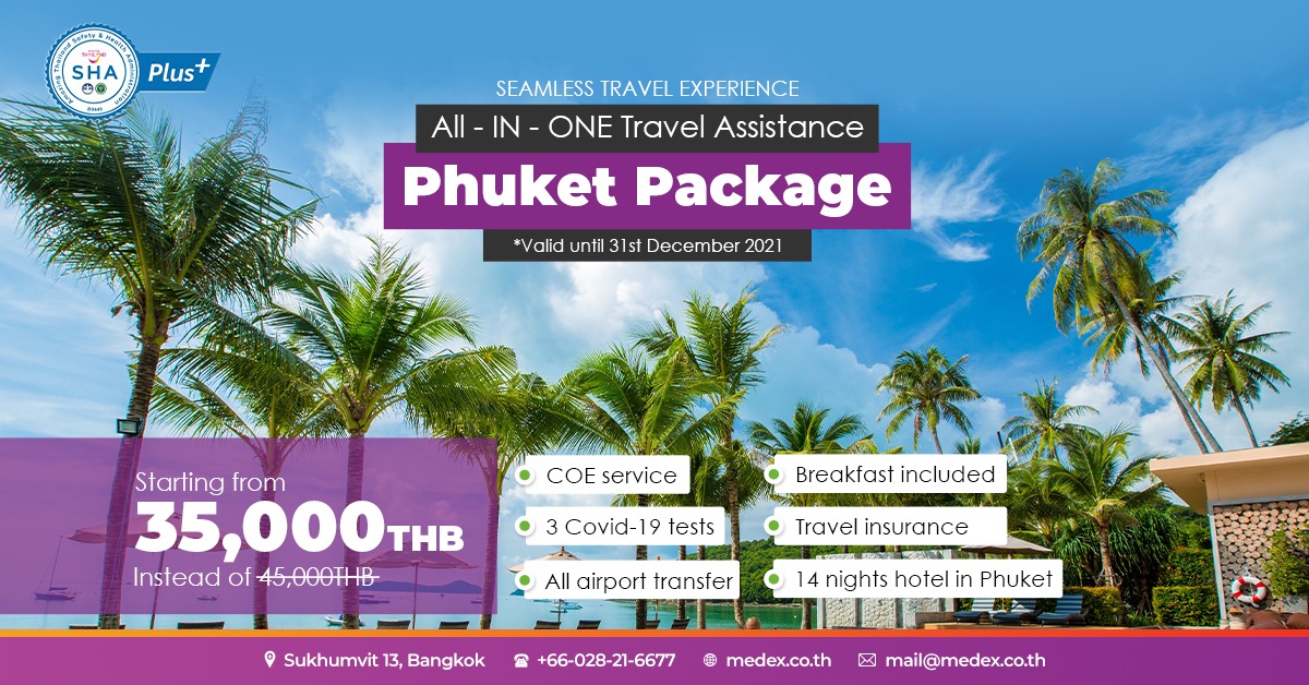 Phuket Sandbox Package | All-in-One Package - MedEx